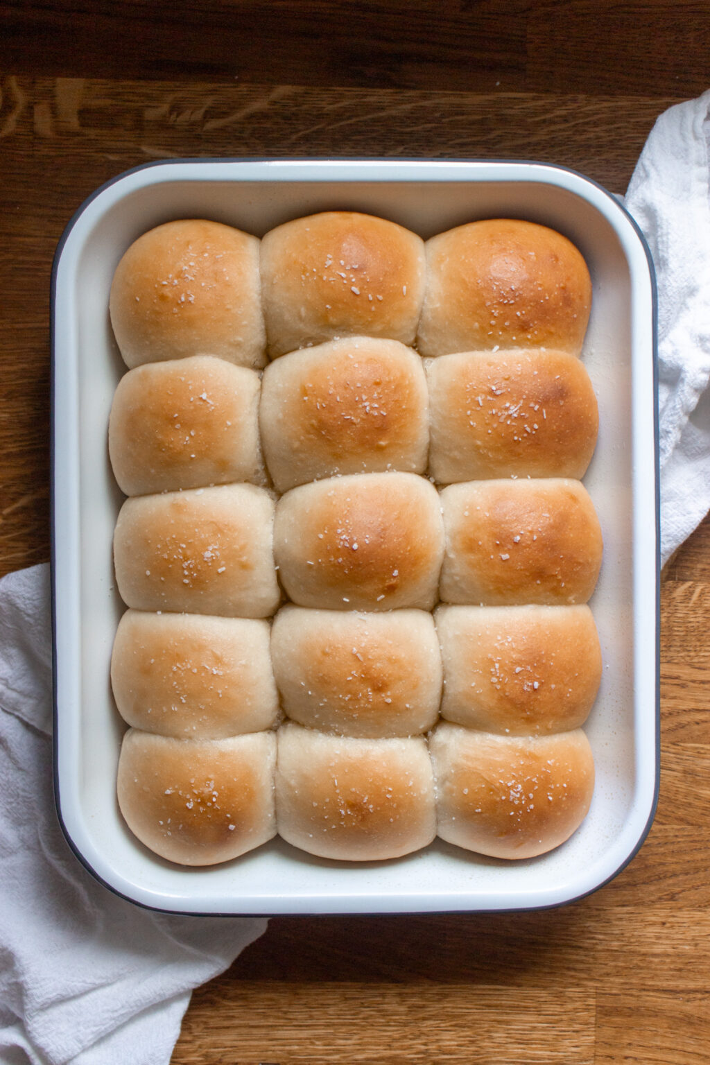 Soft Sourdough Dinner Rolls