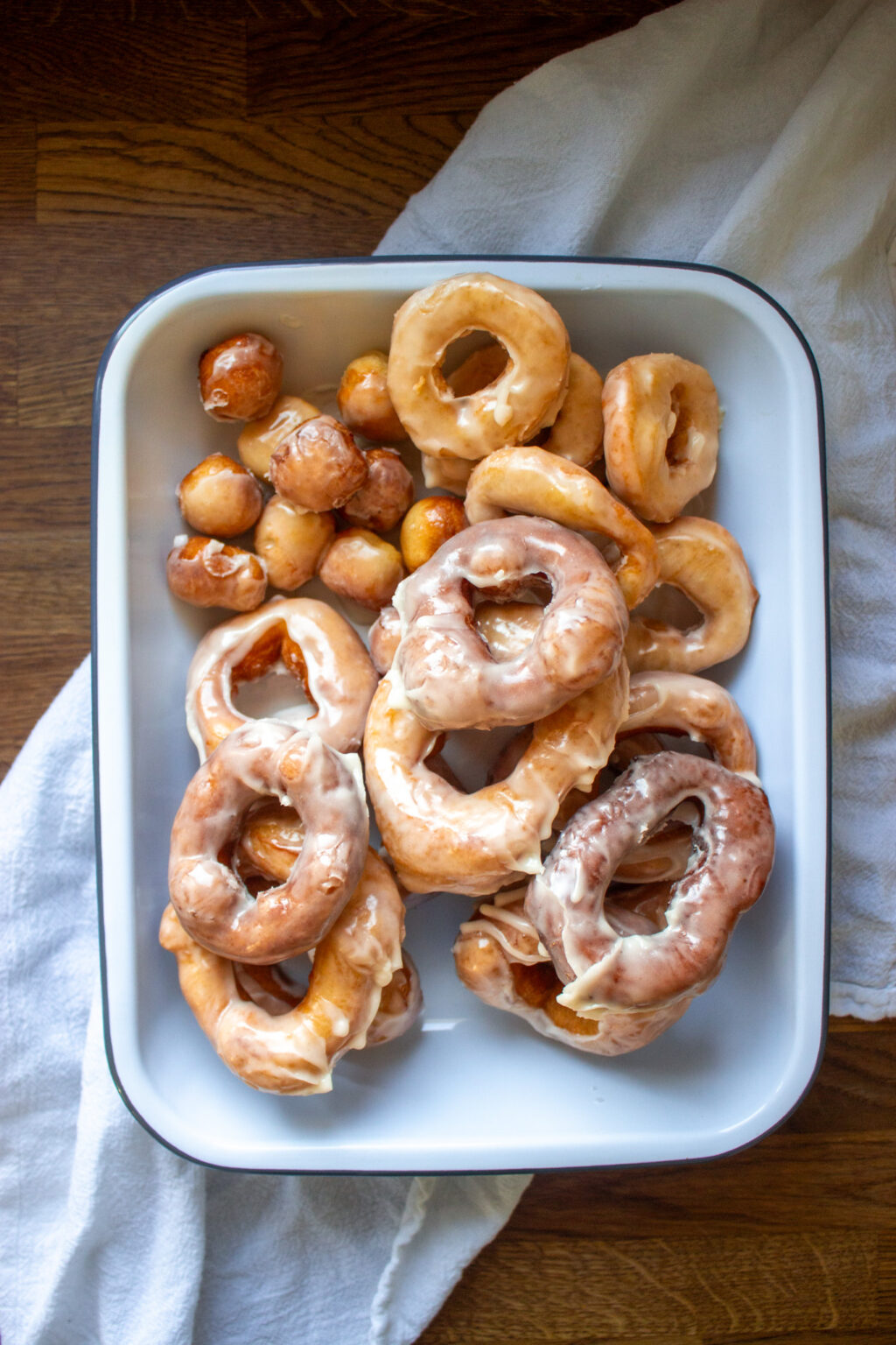 Overnight Sourdough Glazed Donuts - Let’s Make Sourdough